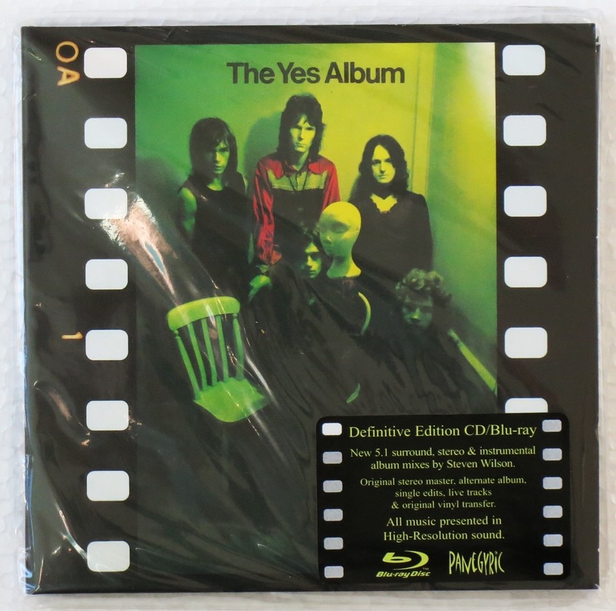 HighFidelity - just music - yes - the yes album (cd + blu-ray)